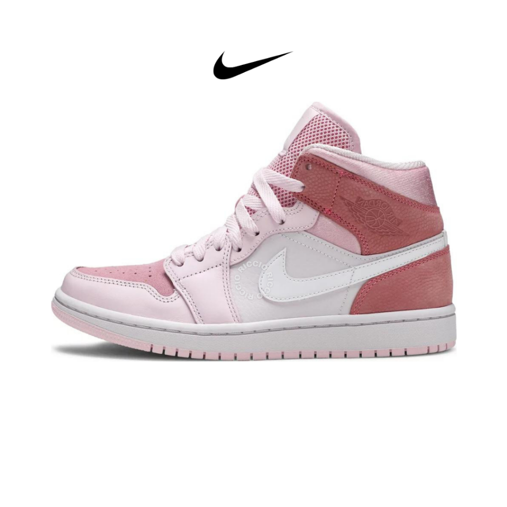 Jual Sepatu Air Jordan 1 Mid 'Digital Pink' Original BNIB | Shopee ...