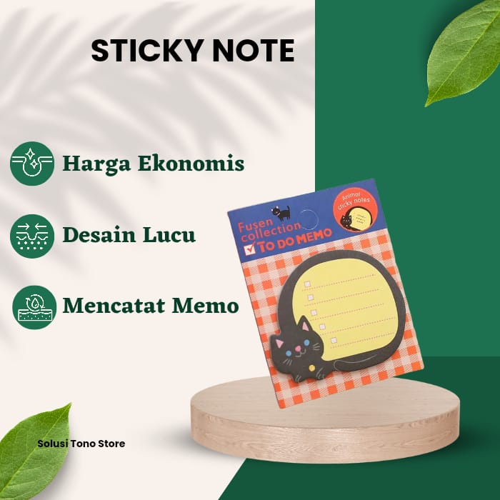 Jual COD Sticky Notes Animal Catatan Kecil Note Bentuk Binatang ...
