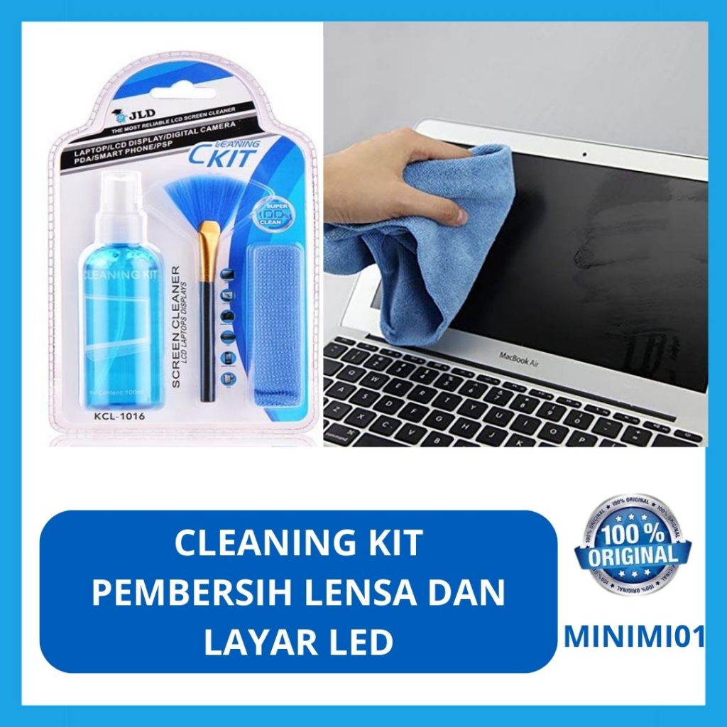 Jual Pembersih Cairan Laptop Cleaning Kit Cairan Pembersih Monitor ...