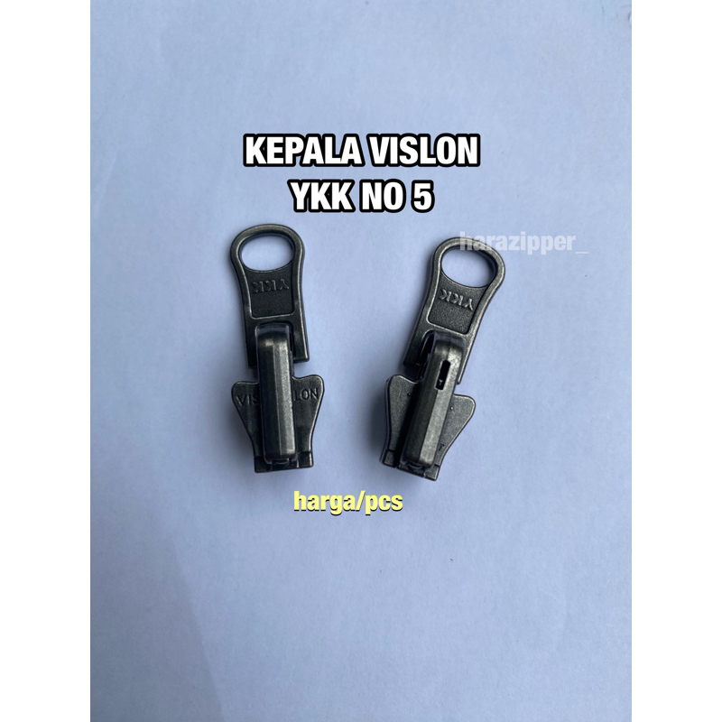 Jual KEPALA VISLON YKK NO 5 (BOLAK BALIK) | Shopee Indonesia