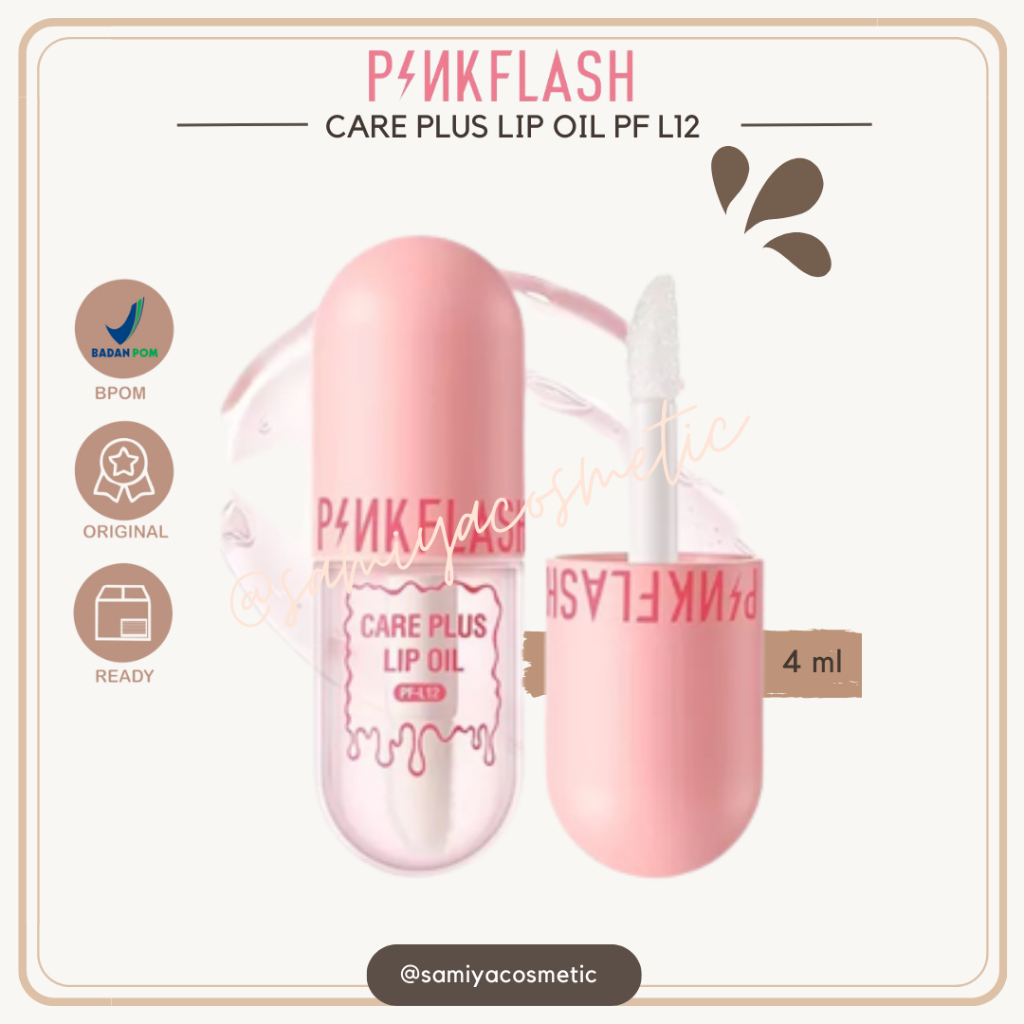 Jual PINKFLASH PF-L12 LIP CARE PLUS LIP OIL | BPOM | Shopee Indonesia