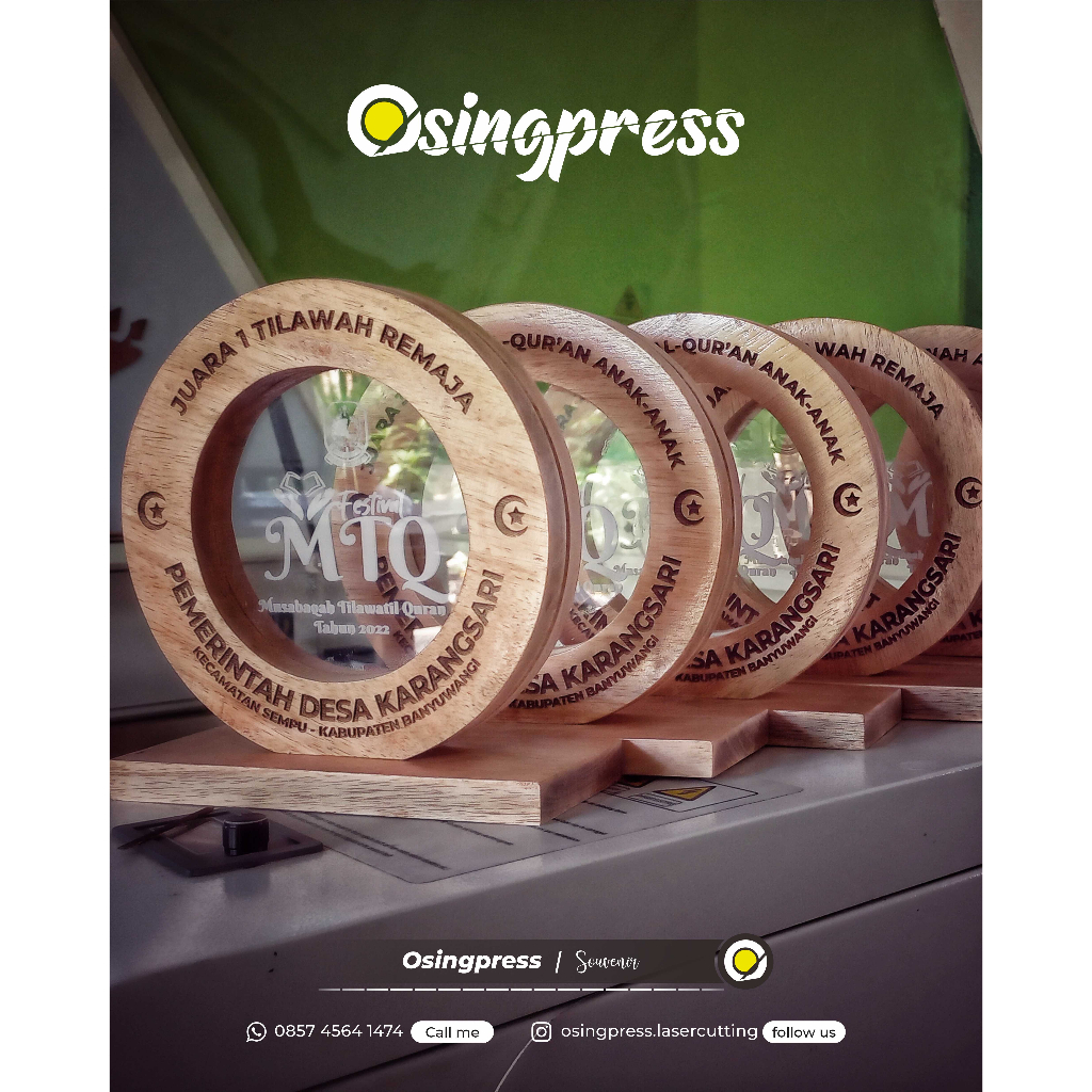 Jual Cinderamata Kayu+Akrilik Cinderamata / Vandel Premium / Souvenir ...