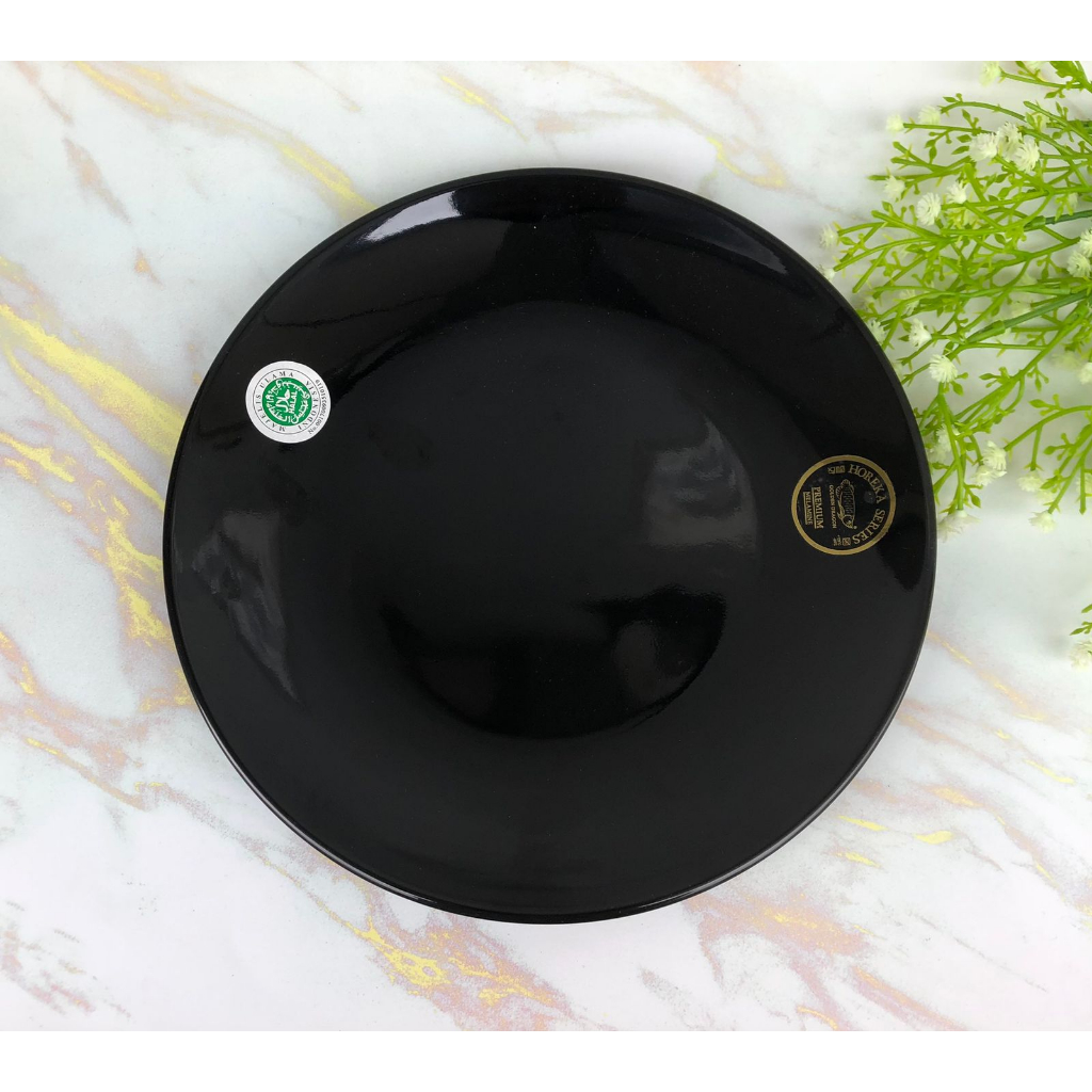 Jual PIRING MAKAN BULAT CEPER P5809 piring MELAMIN HOREKA 9 inch Golden ...