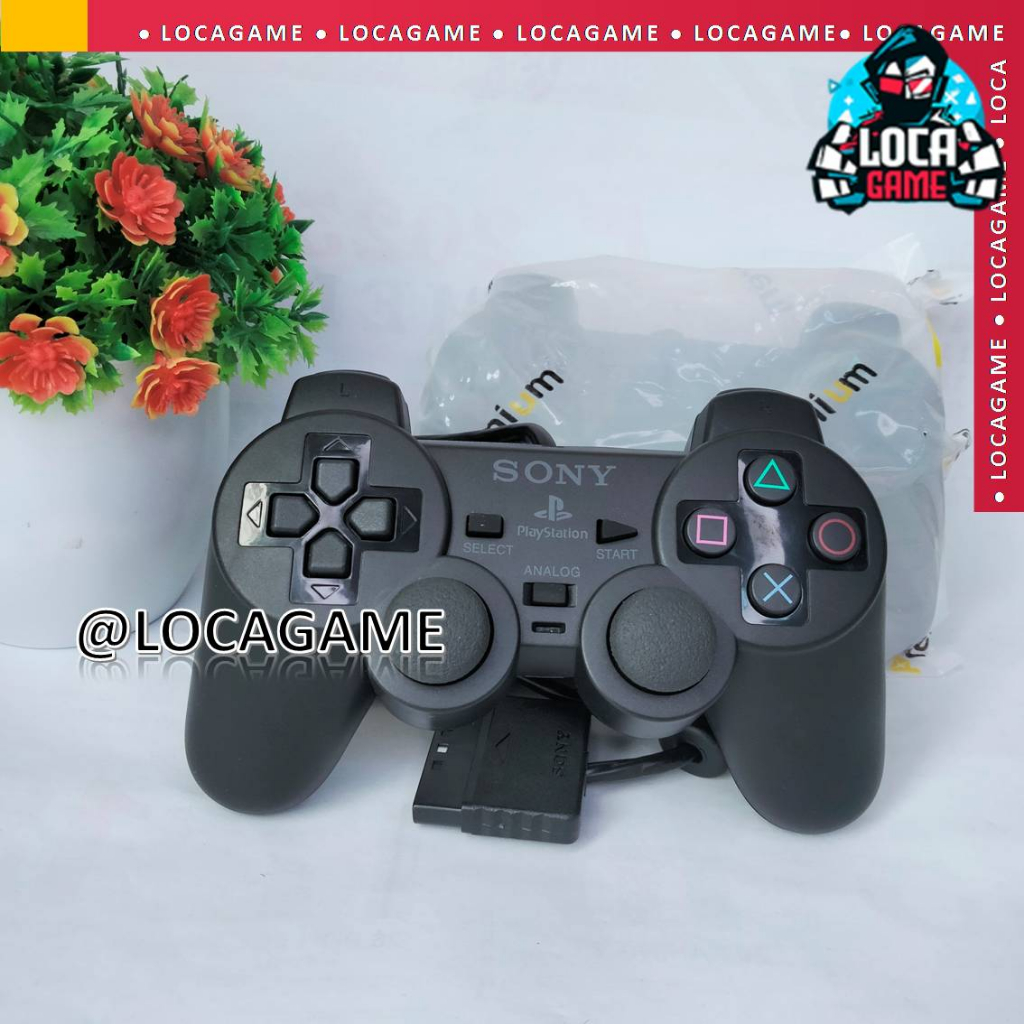 Jual STICK STIK PS2 TW KABEL SERAT HITAM | Shopee Indonesia