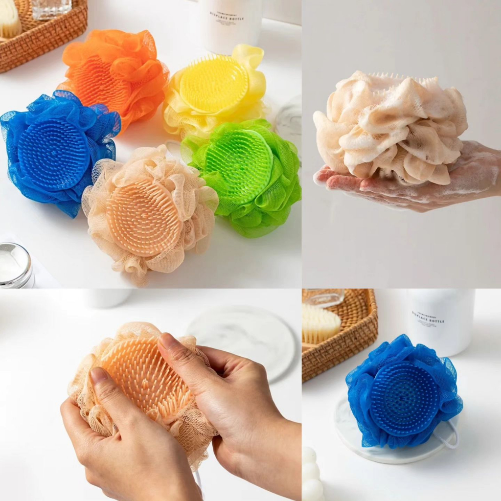 Jual Spon Mandi | Bath Sponge | Shower Puff | Alat Mandi Penggosok ...