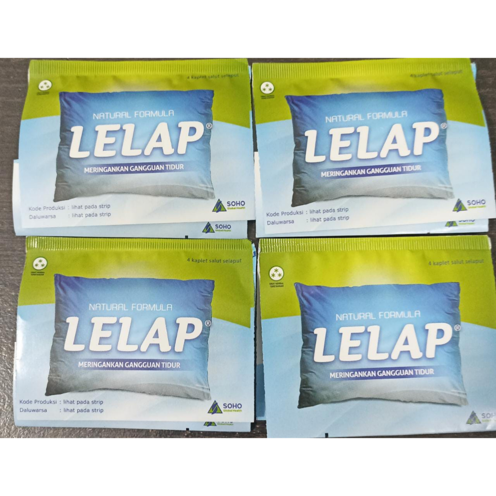 Jual Lelap Kaplet (1 Strip isi 4 kaplet) | Shopee Indonesia