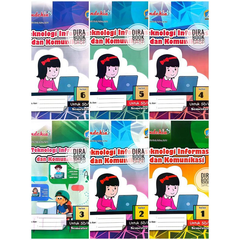 Jual LKS TIK 2024 Cendekia Kelas 1/2/3/4/5/6 Sd Semester 1 | Shopee ...