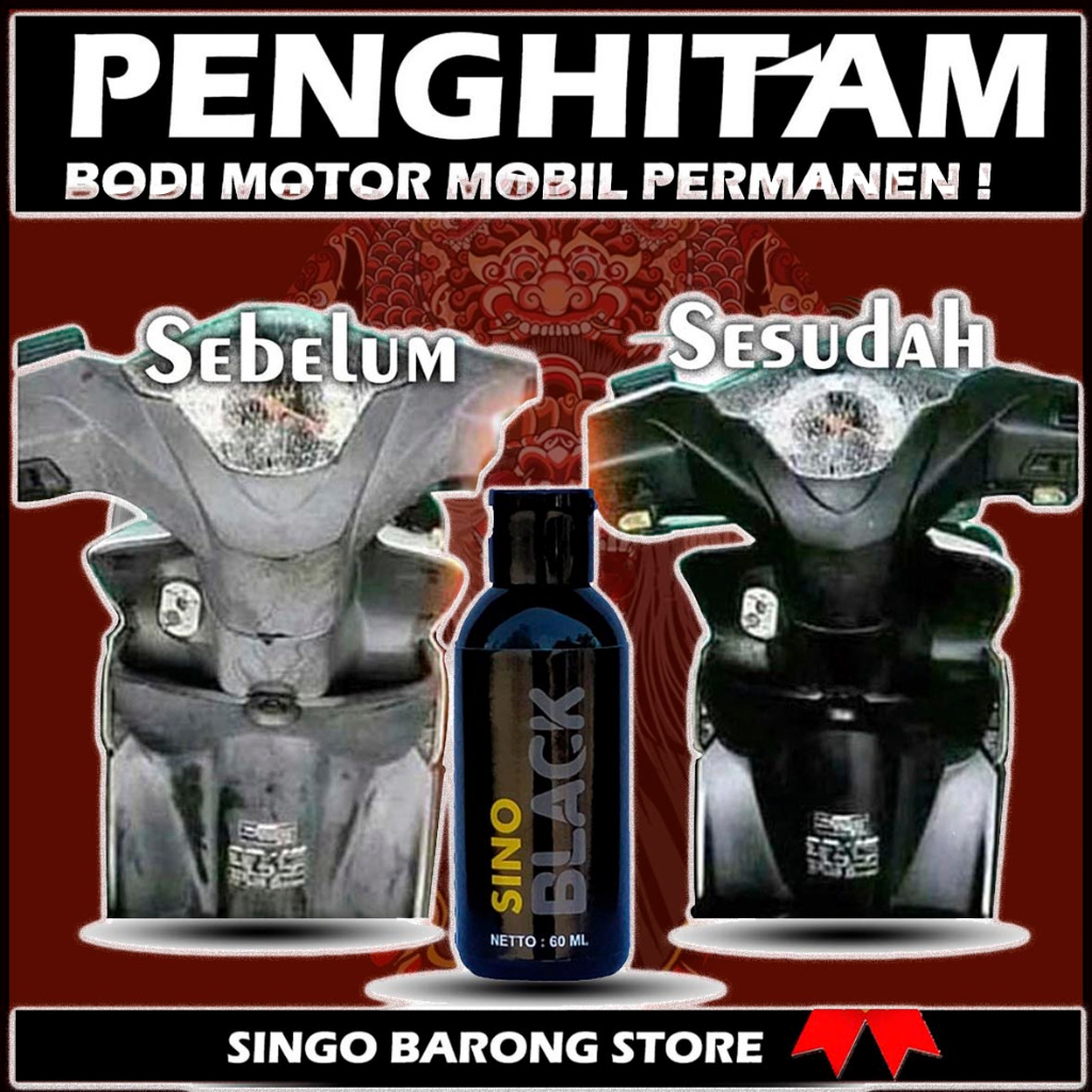 Jual SINO BLACK penghitam body motor permanen penghitam bodi kasar ...