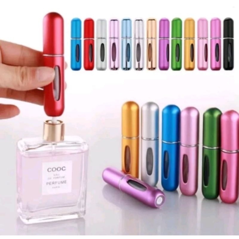 Jual BOTOL PARFUM MINI 5 ML BOTOL ISI ULANG UNTUK DI TARUH DI TAS ...