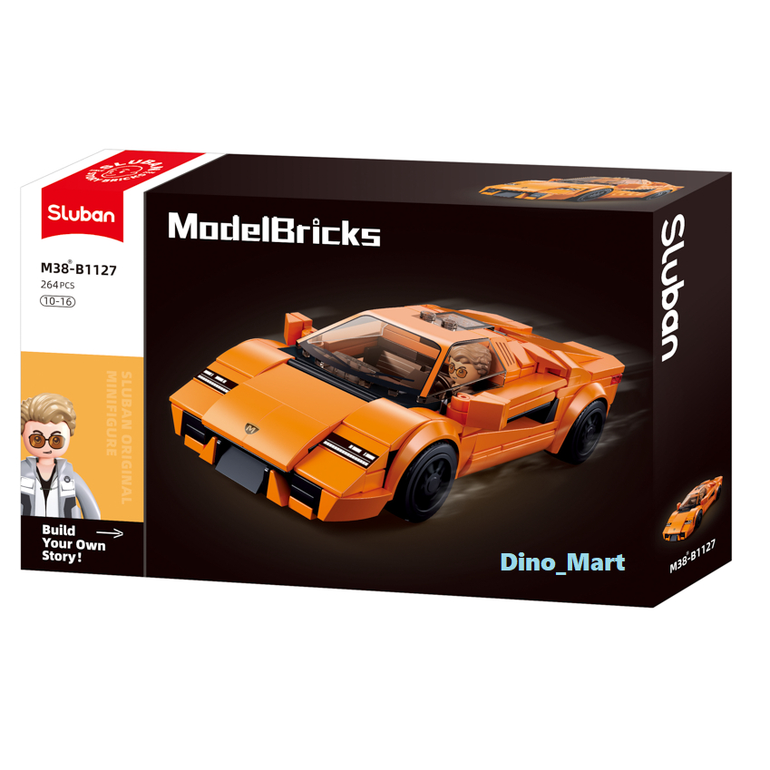 Jual Sluban Model Bricks Mobil Balap 2020 Sports Car M38-B1127 - Dino ...