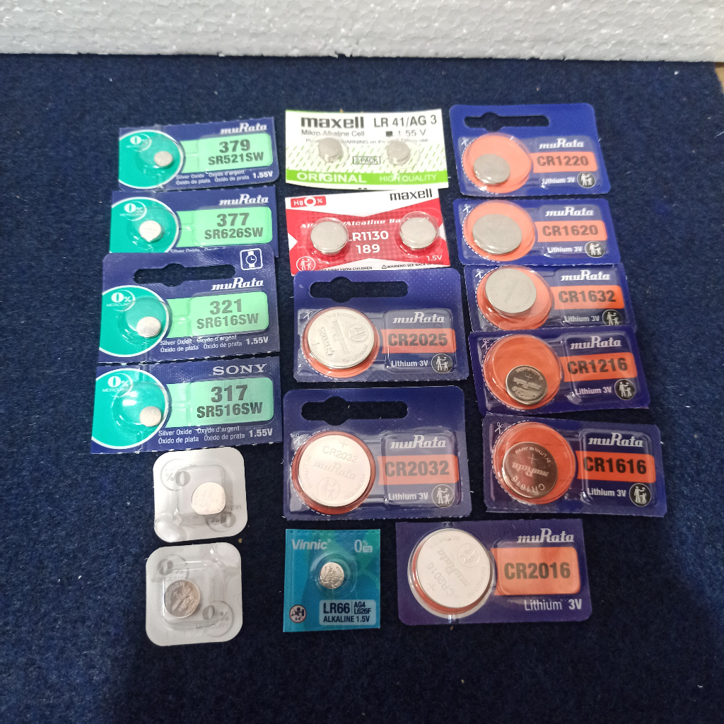 Jual BATERAI JAM TANGAN ORIGINAL KUALITAS BAGUS UKURAN BERBAGAI MACAM ...