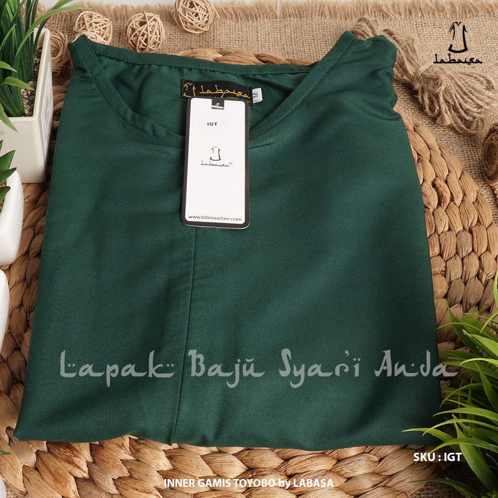 Jual Inner Gamis Tanpa Lengan Polos Toyobo Sarah Series | Inner Dress ...