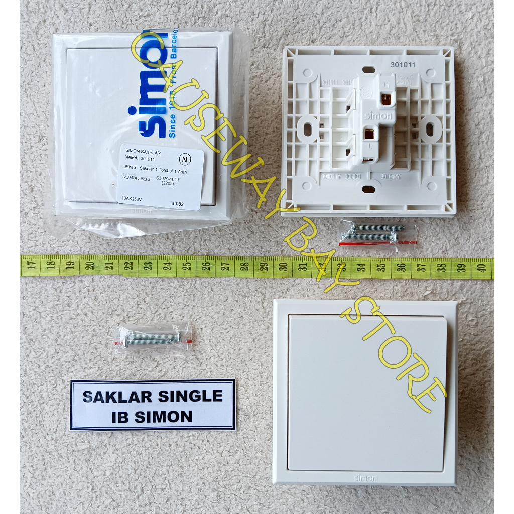 Jual SAKLAR ENGKLE IB SIMON | Shopee Indonesia
