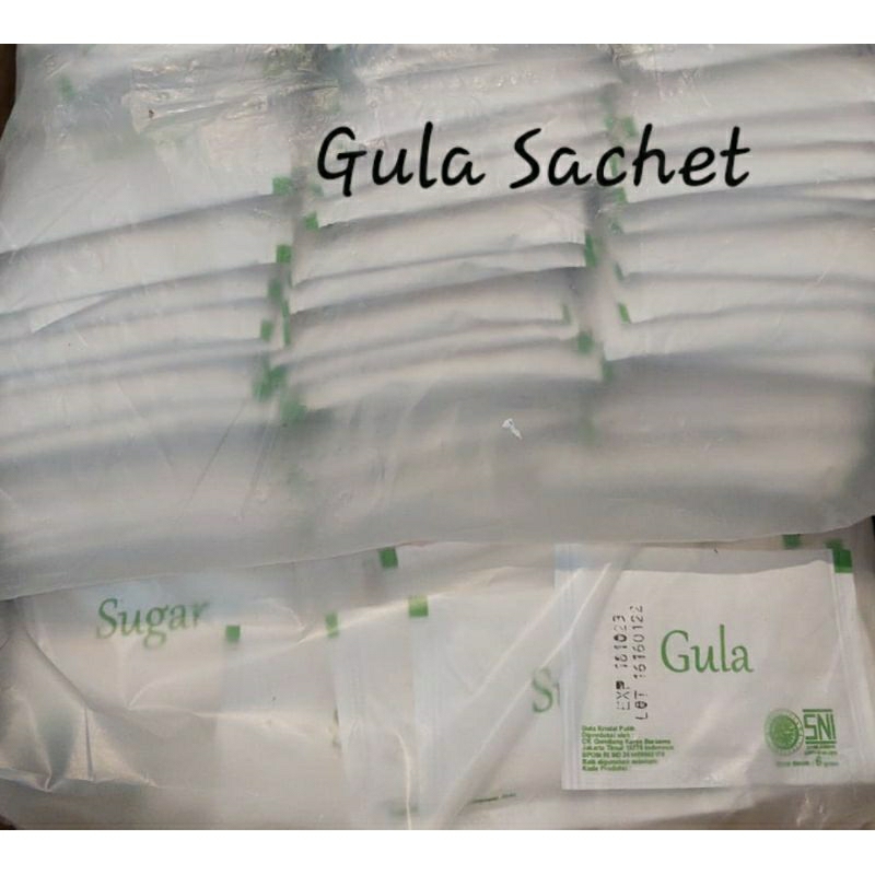 Jual 250 pcs gula sachet | Shopee Indonesia