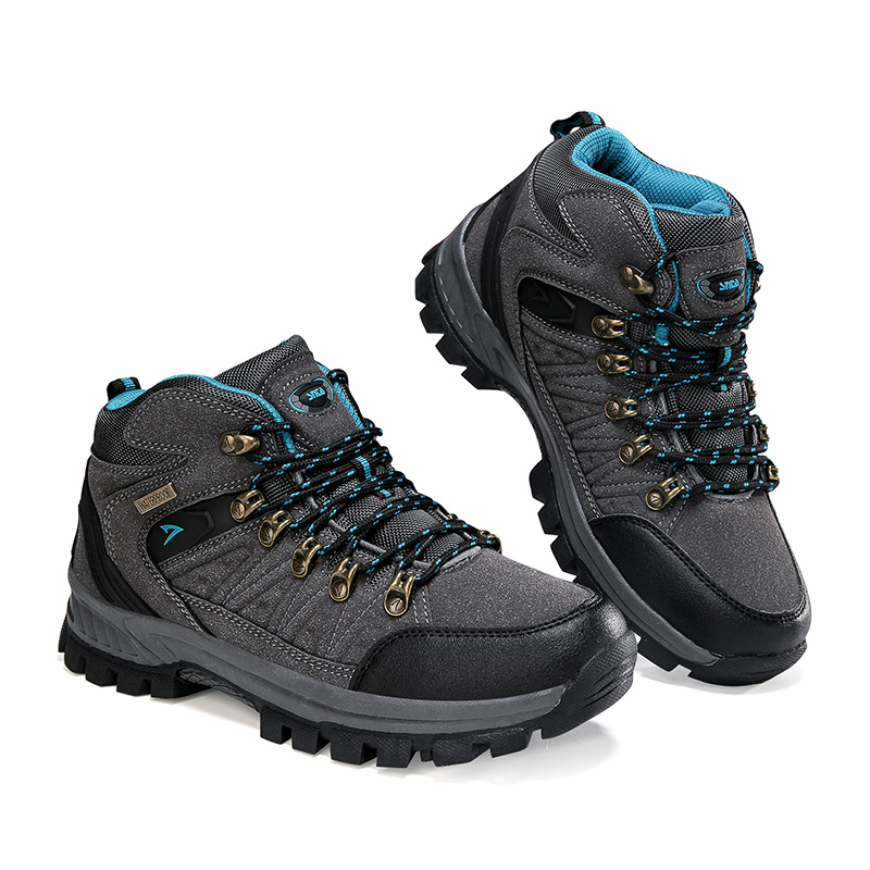 Jual SEPATU GUNUNG SNTA 505 GREY BLUE WATERPROOF MID TREKKING HIKING ...