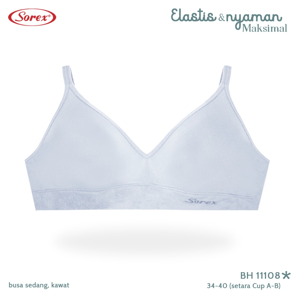 Jual Sorex Bra Kawat Busa Kait 2 Full Cup Setara Cup B Bra Polos BH ...