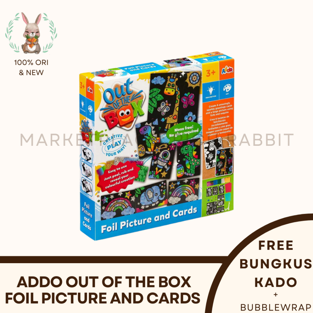Jual Early Learning Centre Addo Out of the Box Foil Picture and Cards ...