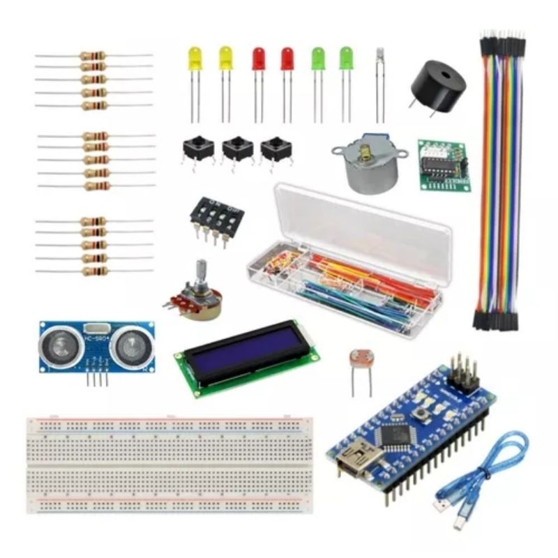 Jual Arduino Nano V3 Ch340 Paket Hemat Lengkap Starter Kit Pemula