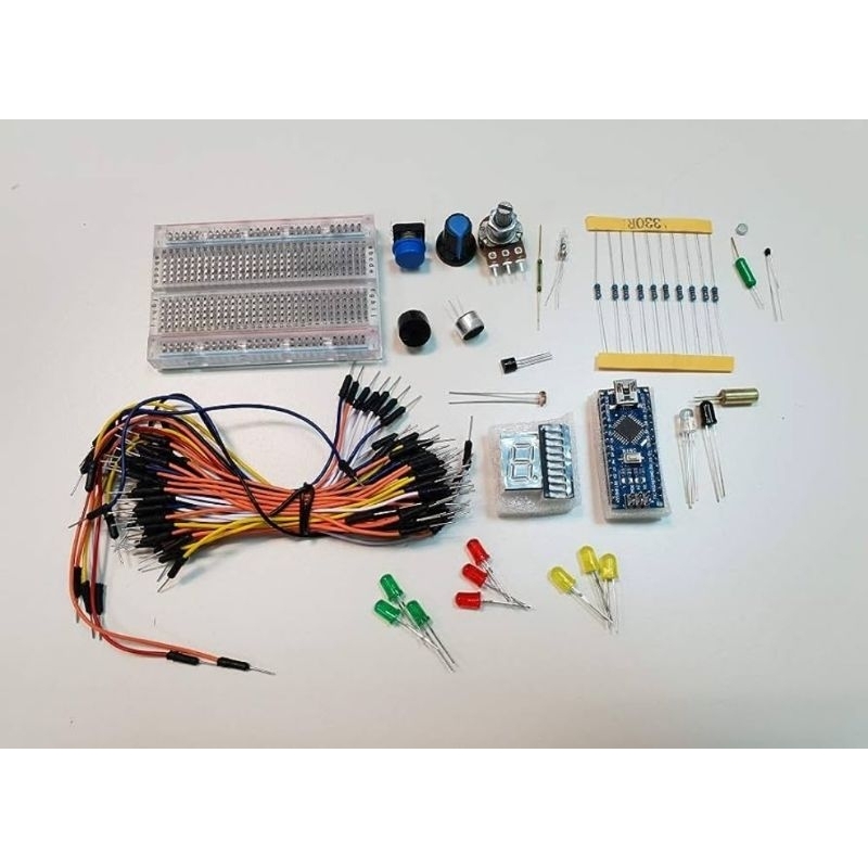 Jual arduino nano starter kit V3 ch340 paket hemat untuk pemula ...
