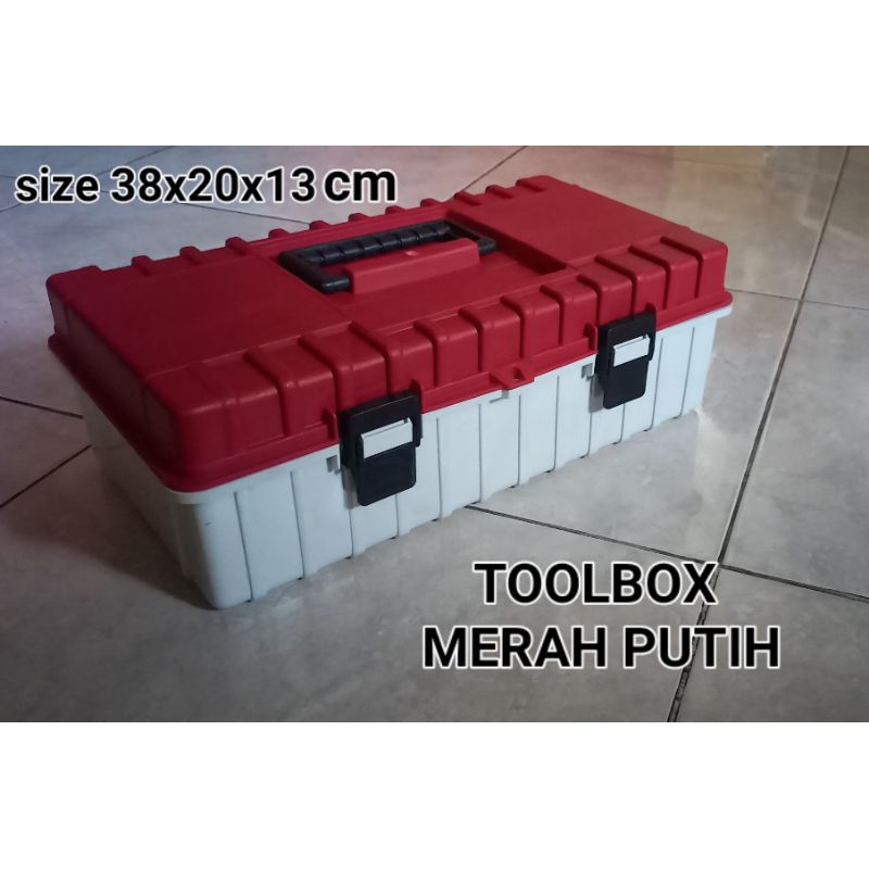 Jual TOOL BOX WARNA BENDERA MERAH PUTIH Limited edition | Shopee Indonesia