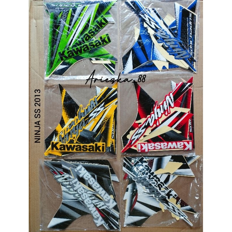 Jual Stiker Striping Ninja SS 2013 kawasaki ninja ss 13 | Shopee Indonesia