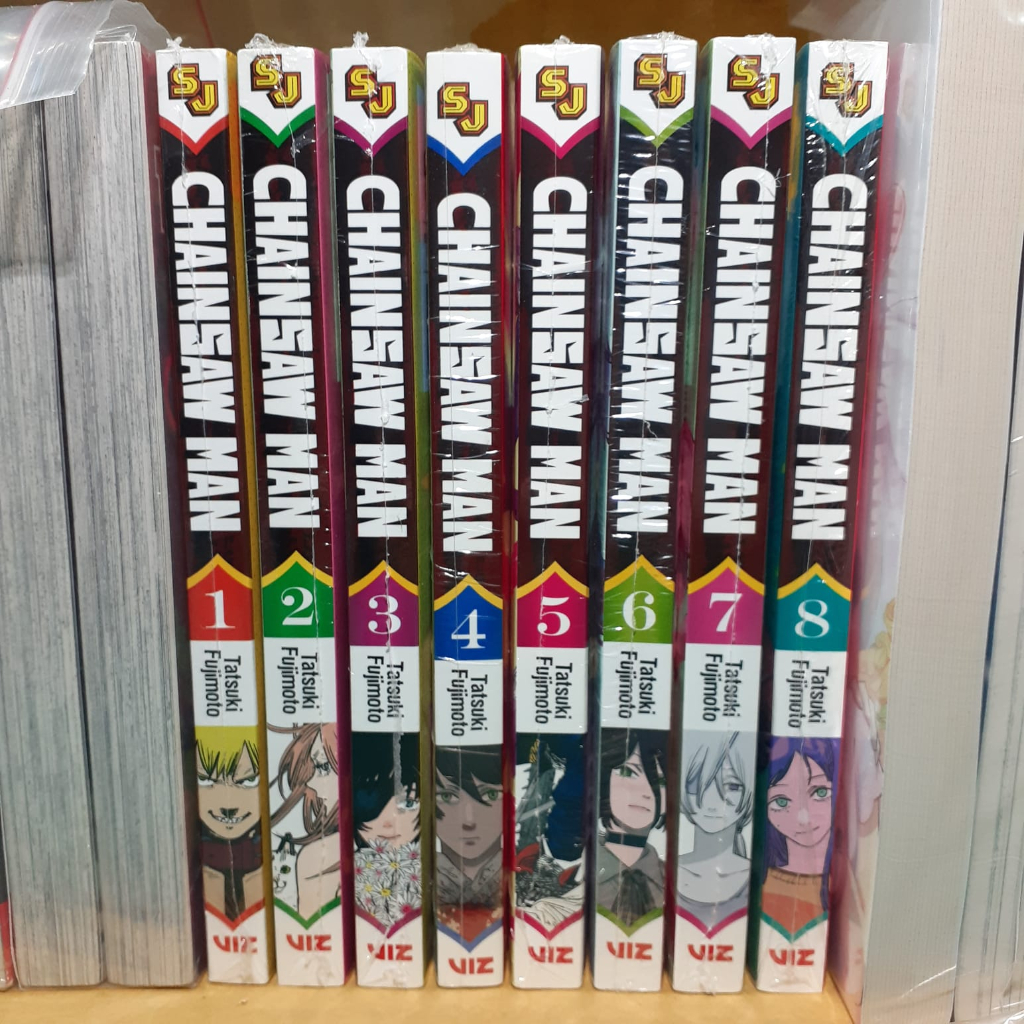 Jual KOMIK MANGA CHAINSAW MAN VOL 1-8 VIZ MEDIA | Shopee Indonesia