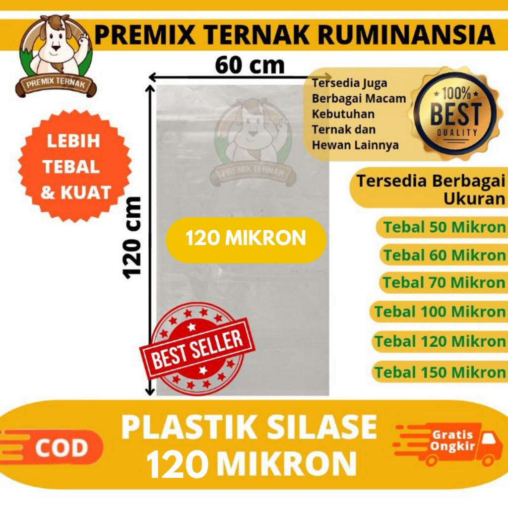 Jual PLASTIK SILASE FERMENTASI PAKAN 120 MIKRON 1 KG (6 lembar ...