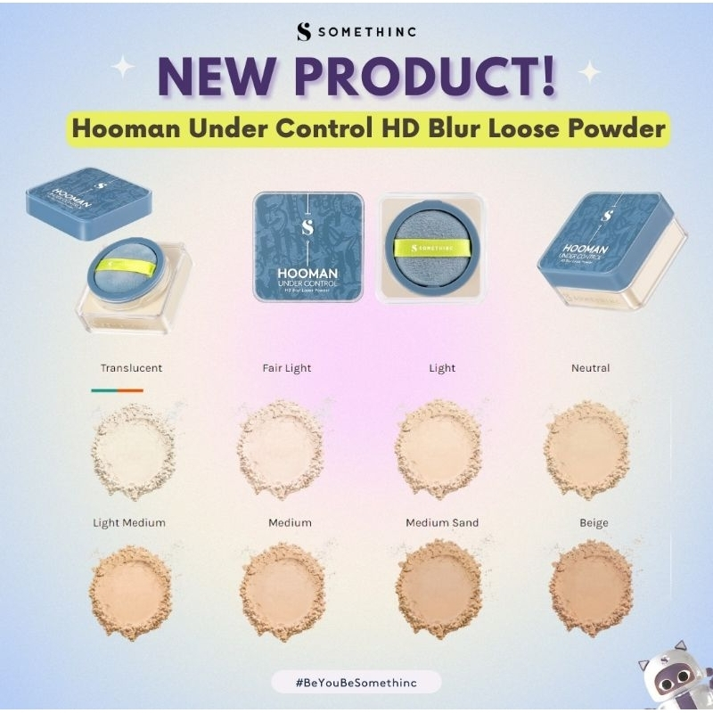 Jual SOMETHINC HOOMAN UNDER CONTROL HD BLUR LOOSE POWDER 13 GR | Shopee ...