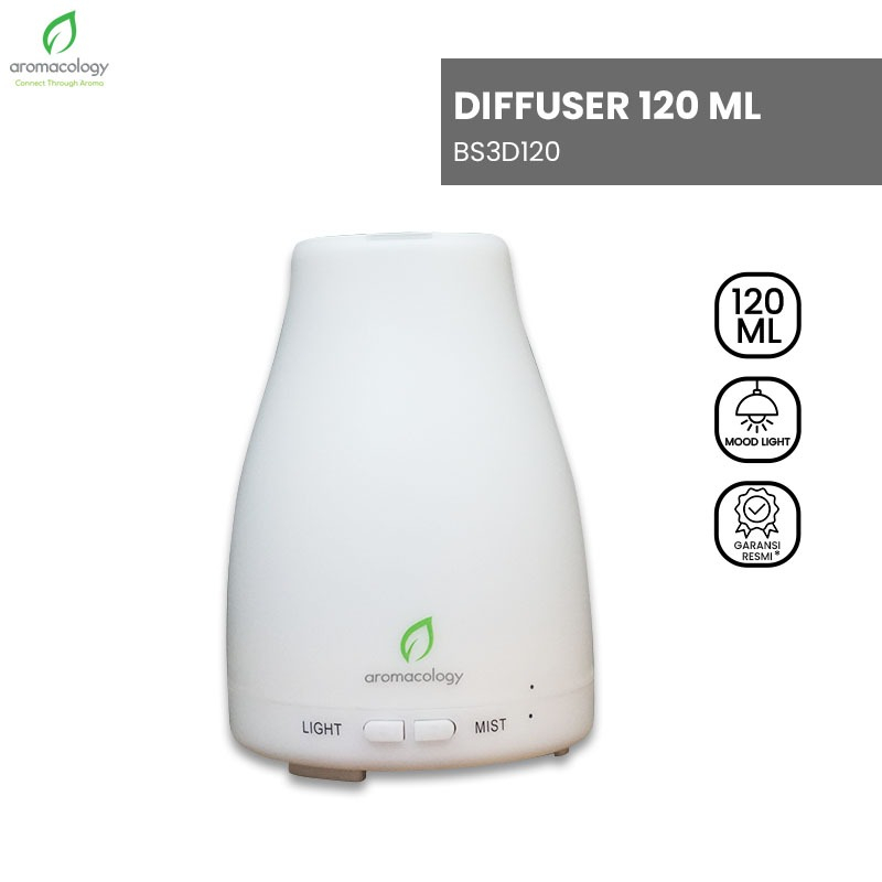 Jual Diffuser Aromaterapi Minimalis Aromacology BS3D 120ml | Shopee ...