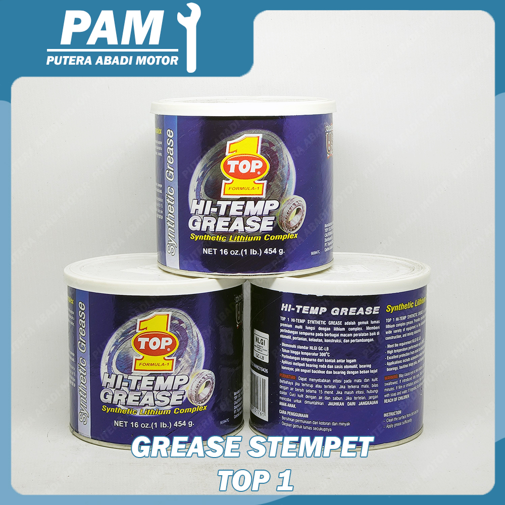Jual Grease Stempet TOP 1 Hi-Temp Top One Gemuk | Shopee Indonesia