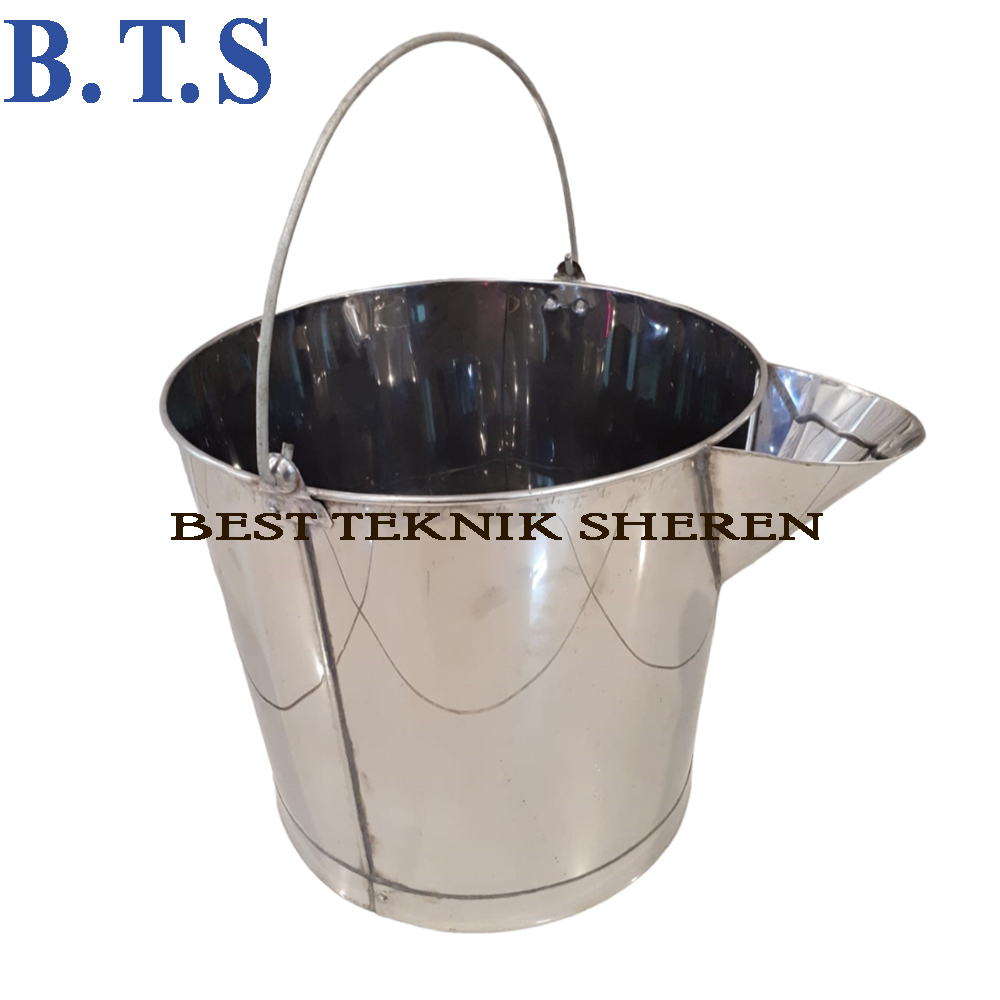 Jual Ember Ukur Bahan Stainless 10 Liter | Shopee Indonesia