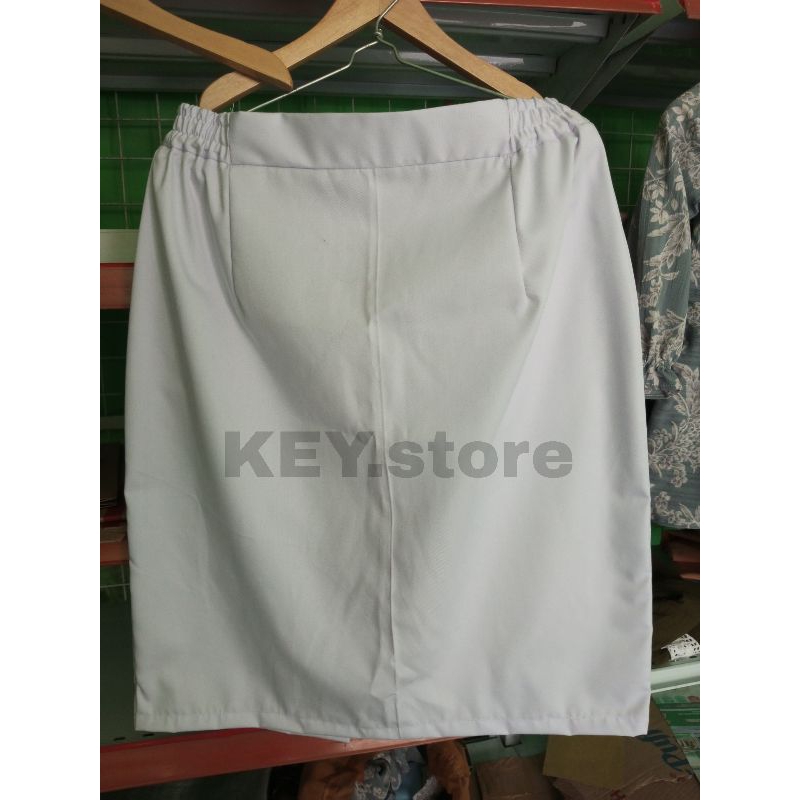 Jual ROK SPAN PUTIH/HITAM PENDEK/ROK PENDEK | Shopee Indonesia