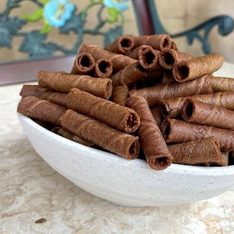 Jual 500GR 1/2KG wafer coklat astorr mini coklat vanila wafer stick ...