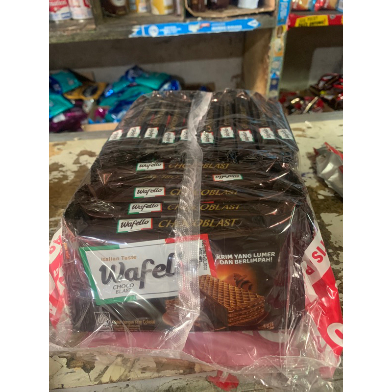 Jual Wafello Choco Blast April 2025 1 Pak isi 10pcs x 43gr | Shopee ...