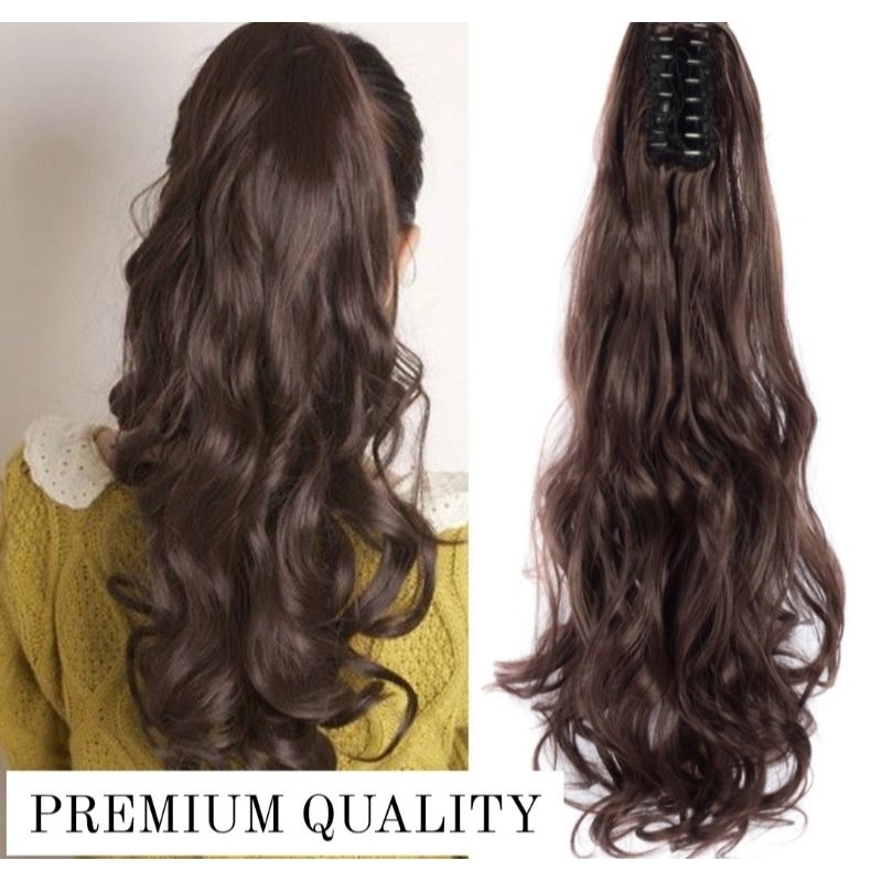 Jual PONI TAIL KUNCIR EKOR KUDA EKSTENSION RAMBUT WIG JEPIT HAIR CLIP ...