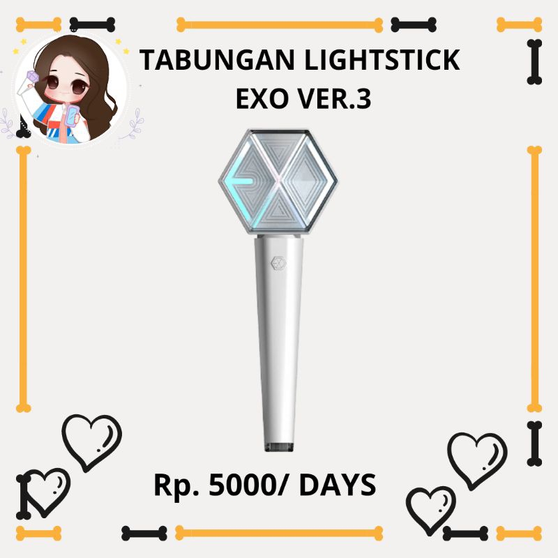 Jual PRE ORDER LIGHTSTICK EXO VER 3 | Shopee Indonesia