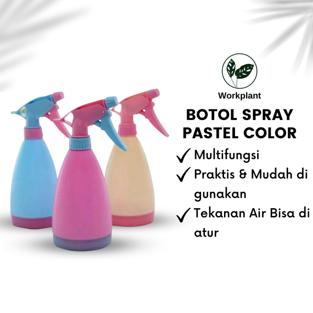 Jual Workplant - Botol Spray Pastel Color 500ml Untuk Tanaman Hias ...
