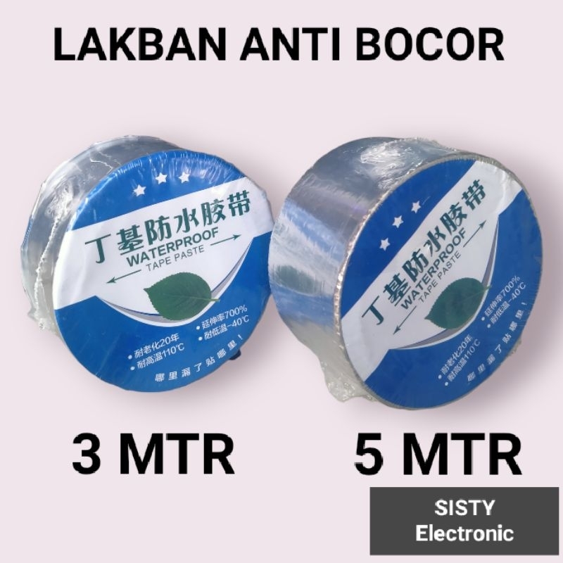 Jual Lakban anti Bocor Aluminium Foil 3mtr 5mtr Tahan Panas Anti Bocor ...