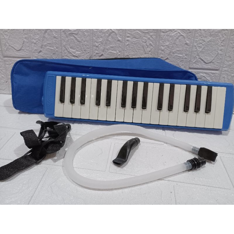 Jual [PIANIKA YAMATO] ALAT MUSIK PIANIKA TAS SET 32 KEYBOARD /RIMODA ...
