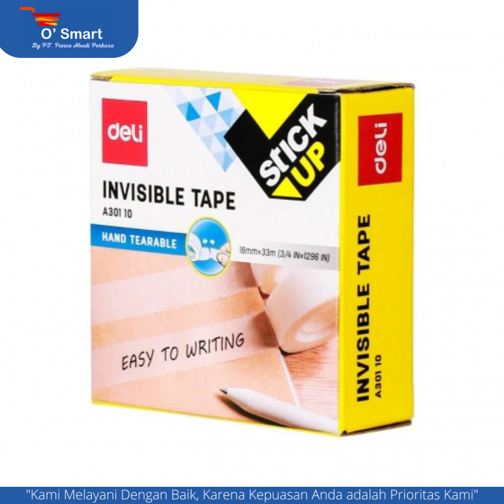 Jual INVISIBLE TAPE DELI A30110 | Shopee Indonesia