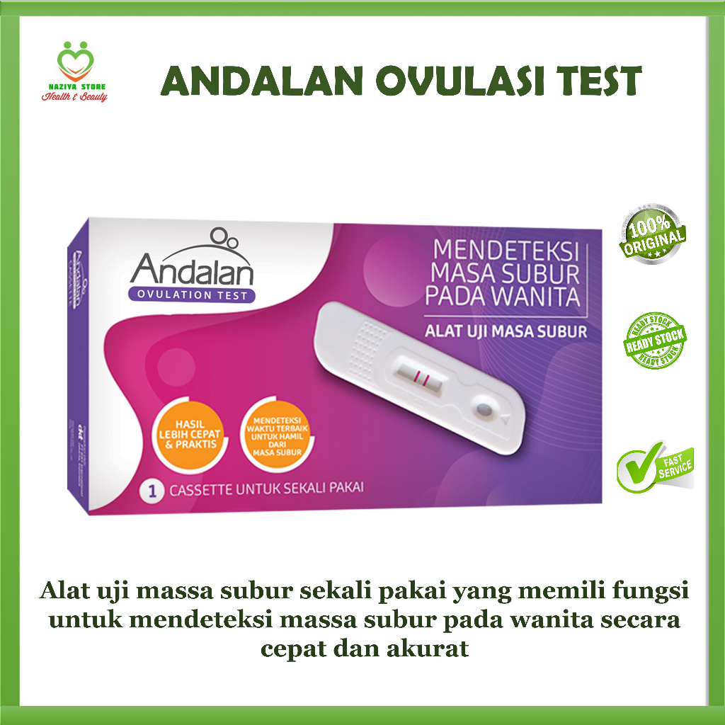 Jual ANDALAN TEST OVULASI - Andalan Ovulation Test - Andalan test ...