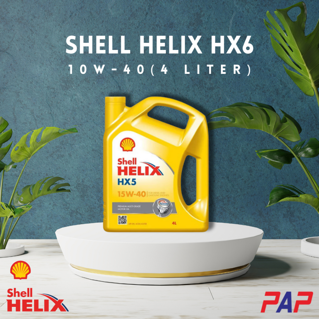 Jual Shell Helix HX6 10W-40 4 Liter | Shopee Indonesia