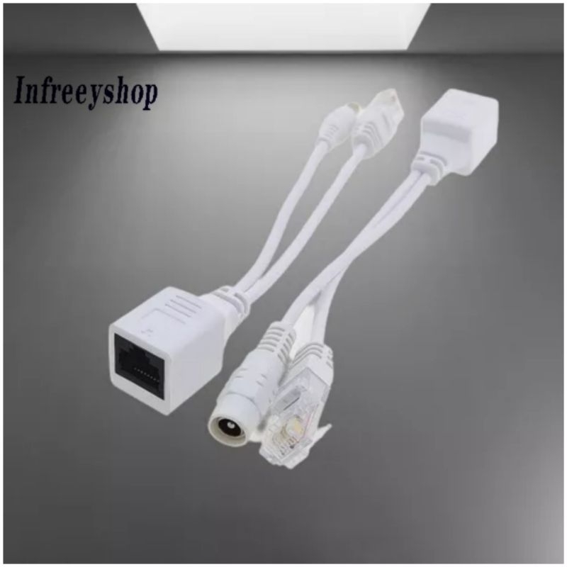 Jual xitey kabel poe Splitter Cable POE set putih | Shopee Indonesia