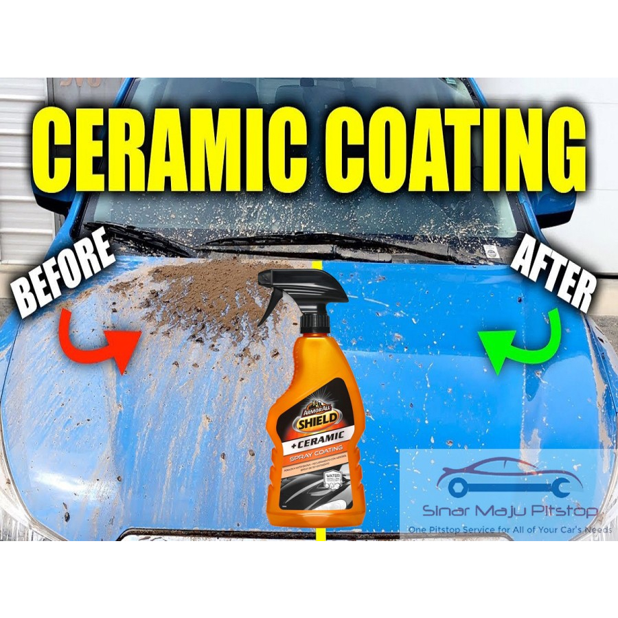 Jual Cairan Spray Wax Kilap Mobil - ARMOR ALL SHIELD + CERAMIC SPRAY ...