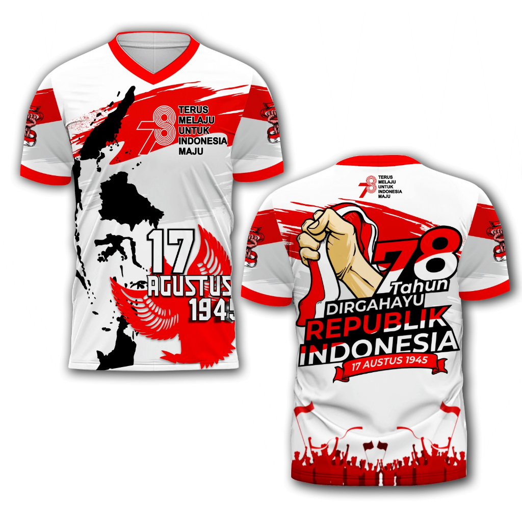 Jual Jersey Agustusan Full Printing Terbaru 2023 | Shopee Indonesia