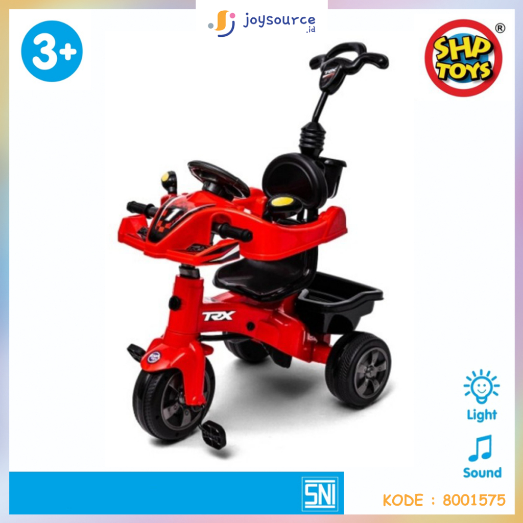 Jual Mainan Anak Sepeda Roda Tiga Tricycle Bike TRX 575 | Shopee Indonesia