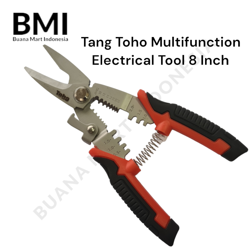 Jual Tang TOHO Multifunction Electrical Tool 8 Inch | Tang Kupas Kabel ...