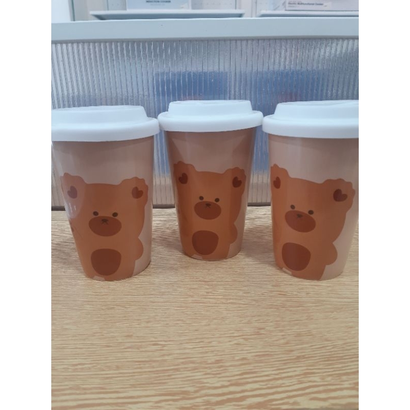 Jual MINISO CUTE ANIMAL SERIES CERAMIC MUG 380ML (BEAR) | Shopee Indonesia