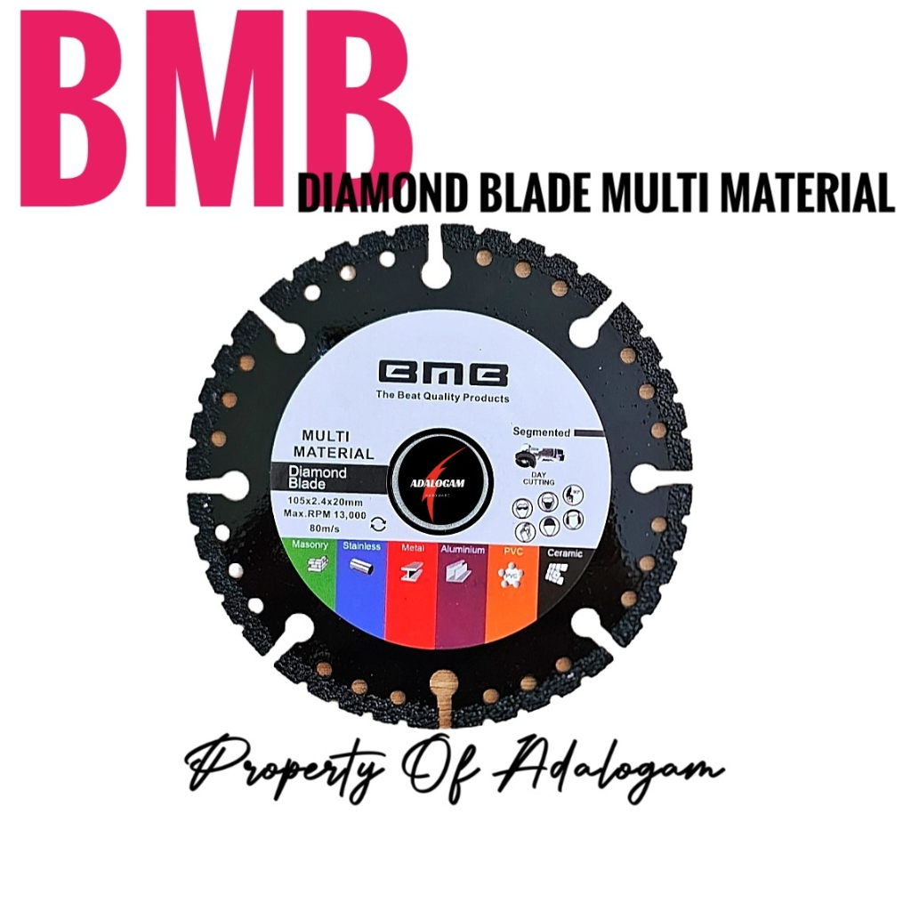 Jual LUMOS Diamond Wheel Multi Material 4" Mata Potong Granit Keramik ...