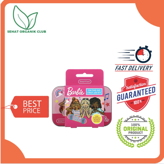 Jual Smart Care On-The-Go First Aid Kit Barbie 13 Piece Kit | Shopee ...